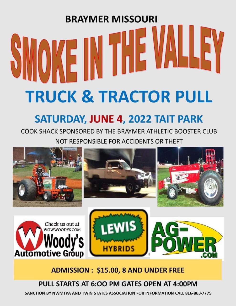 KMZU/KRLI Remote Broadcasts – Smoke in the Valley Tractor Pull
