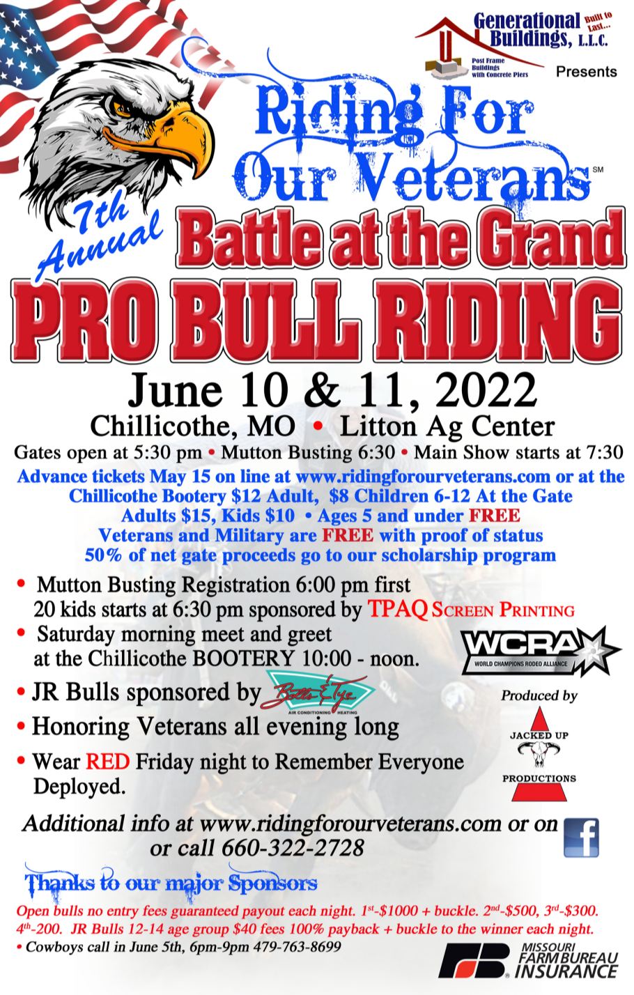 KRLI Live Broadcast Remote – Battle at the Grand Pro Bull Riding